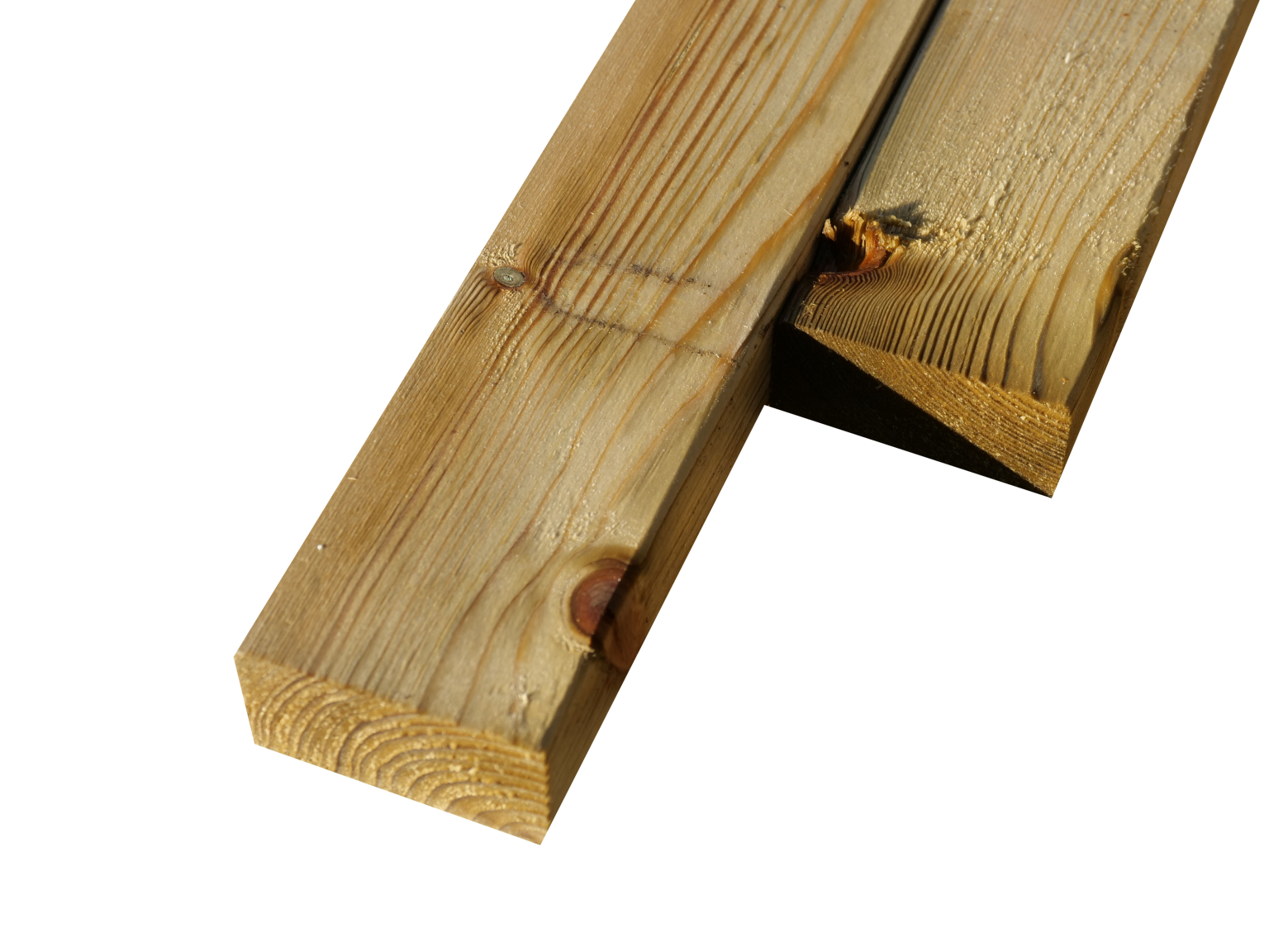 Geïmpregneerde balken 40 x 70 mm