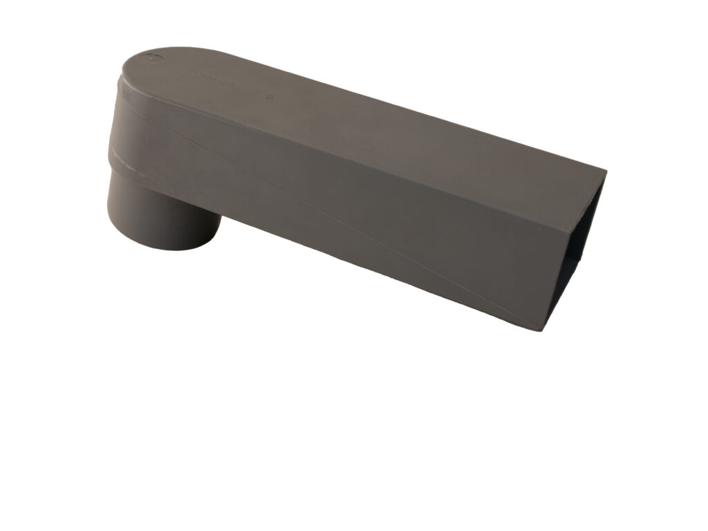 Pvc stadsuitloop 60 x 80mm (zijuitloop) | Houthandel Tilburg Pvc ...