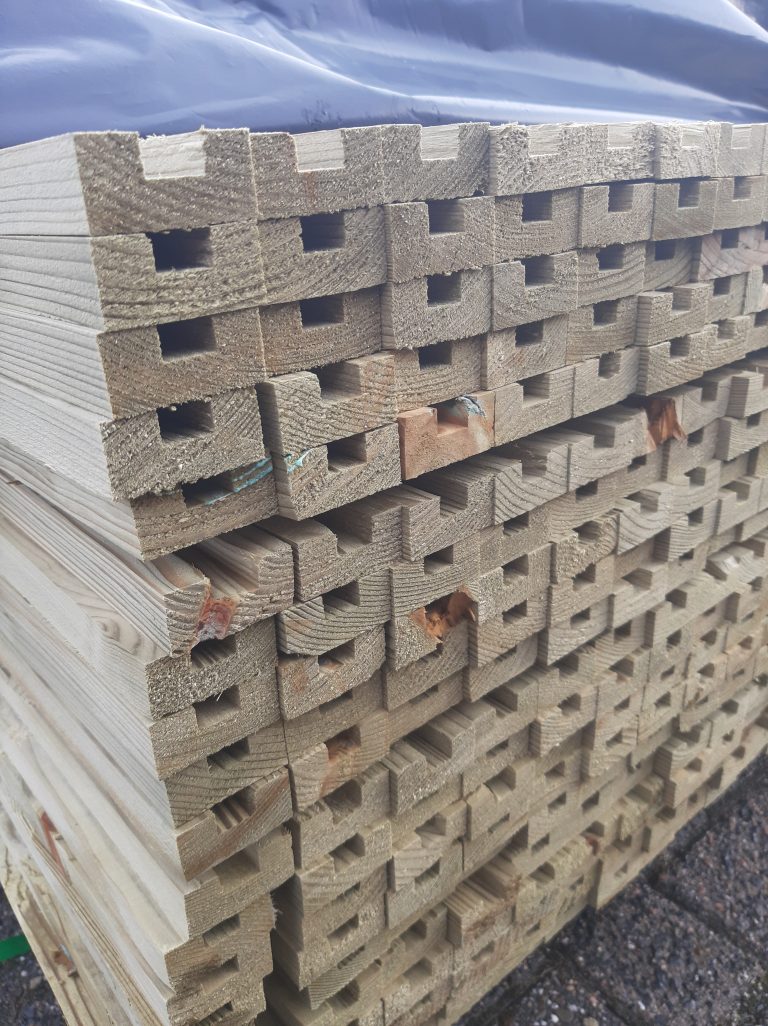 Geïmpregneerde ventilatielat 21 x 45 mm | Houthandel Tilburg