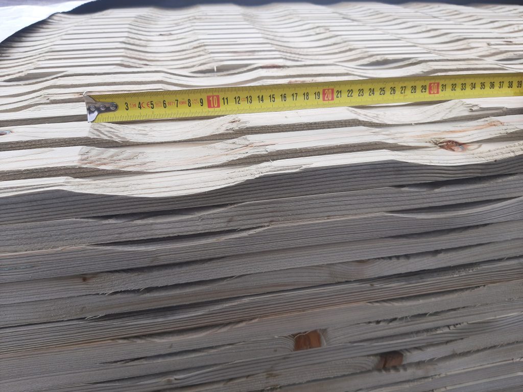 Geïmpregneerde ventilatielat 21 x 45 mm | Houthandel Tilburg